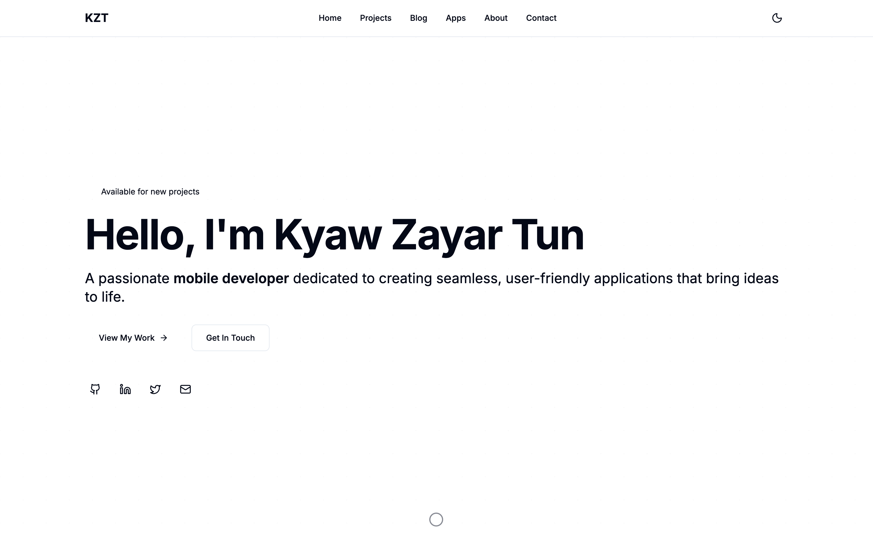 Projects | Kyaw Zayar Tun